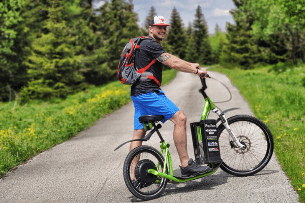 Hithit - Pepe Bike - jedinečná terénní elektrokoloběžka z Krkonoš